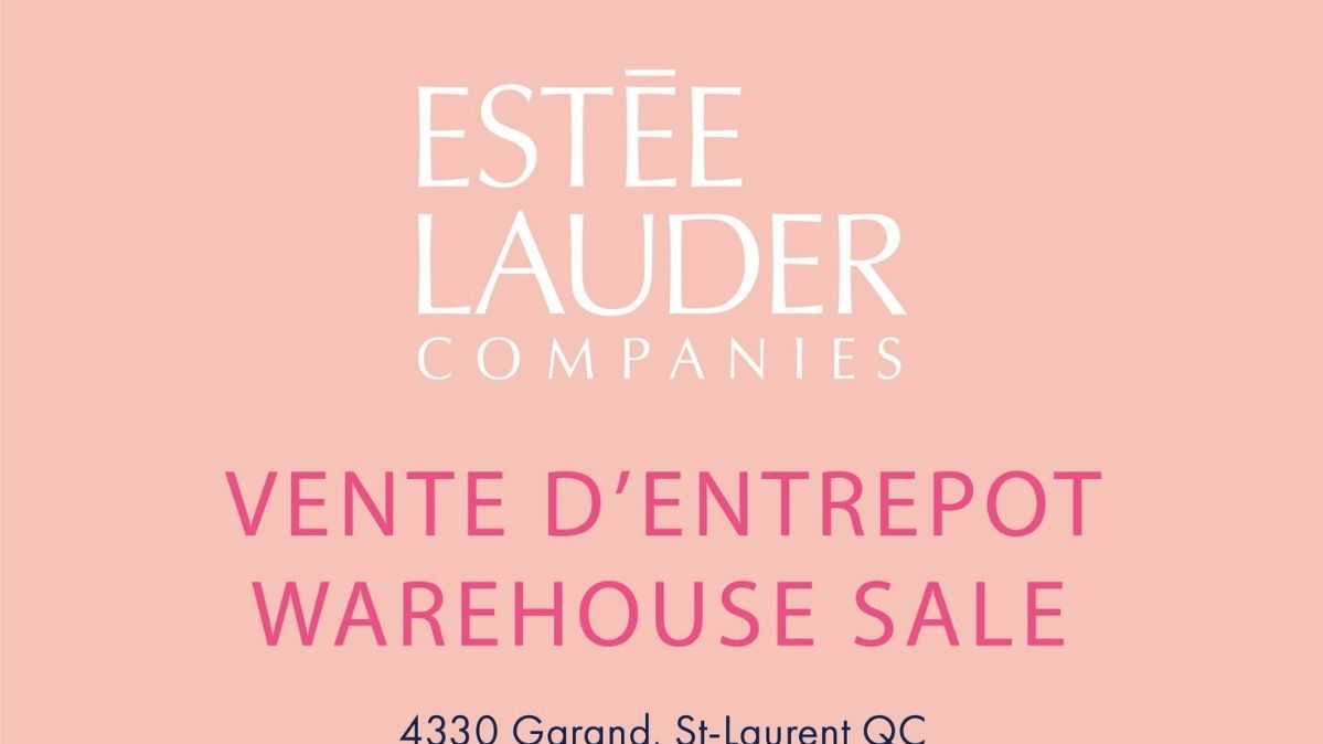 Estée Lauder Companies Warehouse Sale | allsales.ca