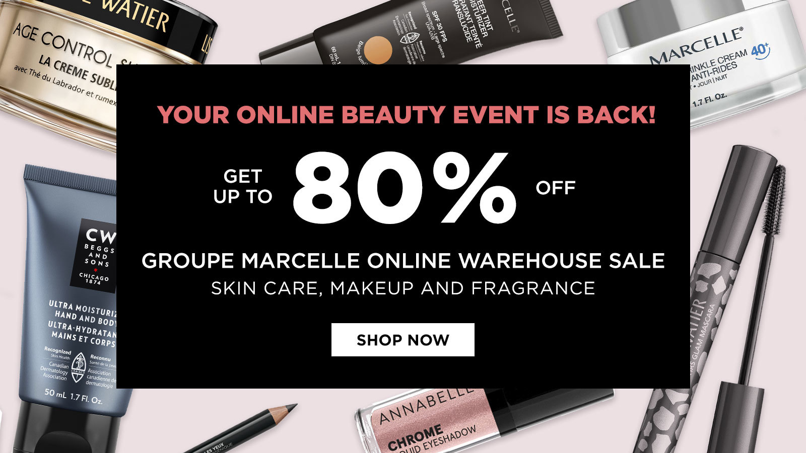Groupe Marcelle Warehouse Sale | allsales.ca