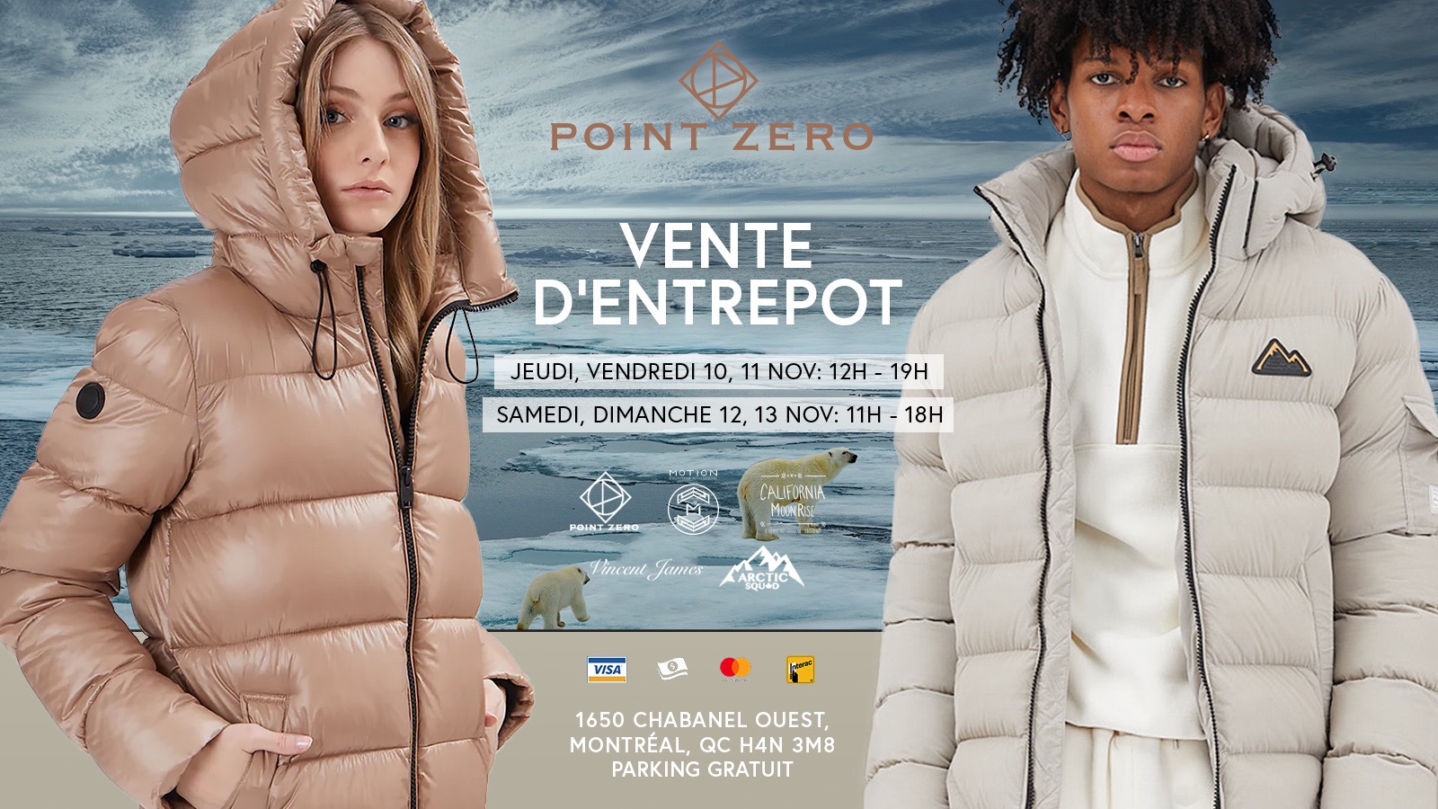 Vente d'entrepôt Point Zéro jusqu'à -70% | lesventes.ca