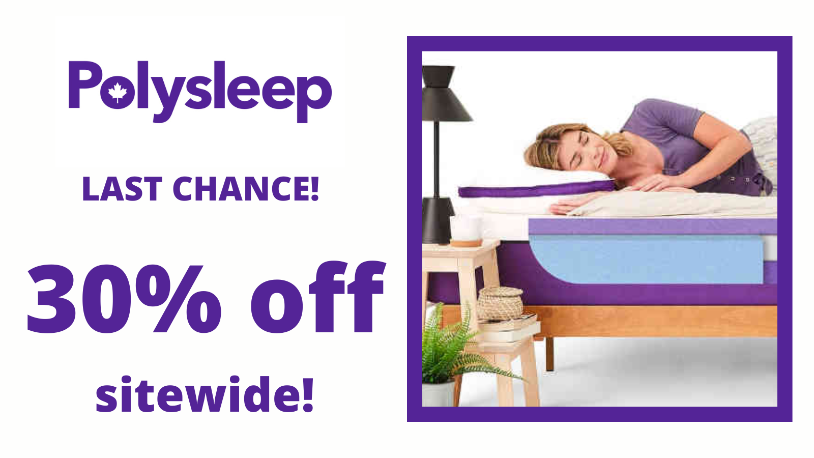 Polysleep 30% Off Everything | allsales.ca