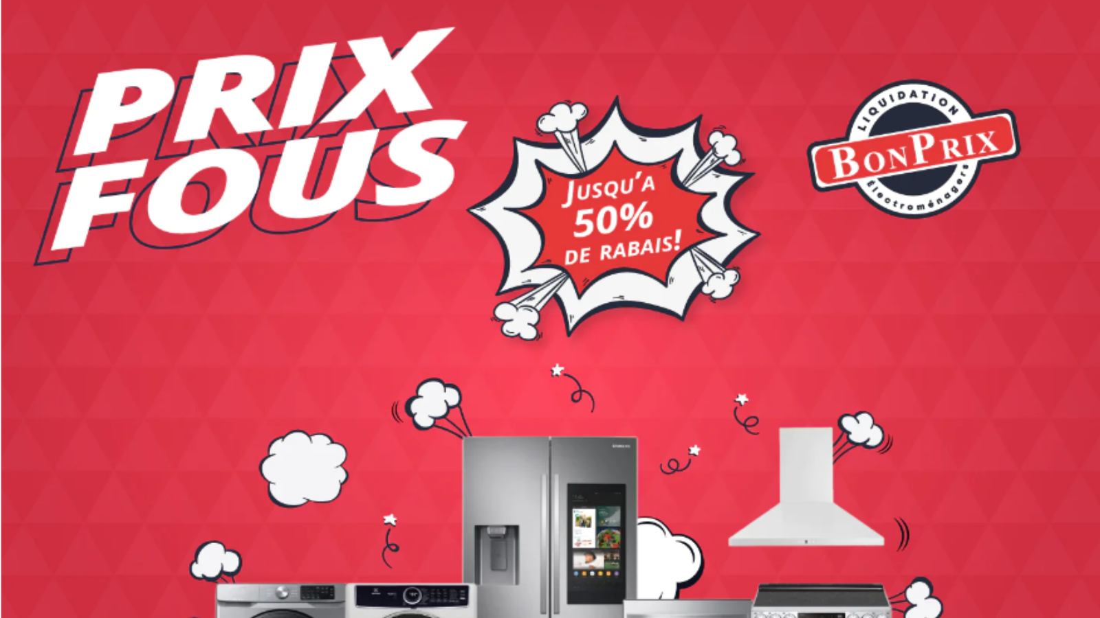 PRIX FOUS sur électroménagers! | lesventes.ca