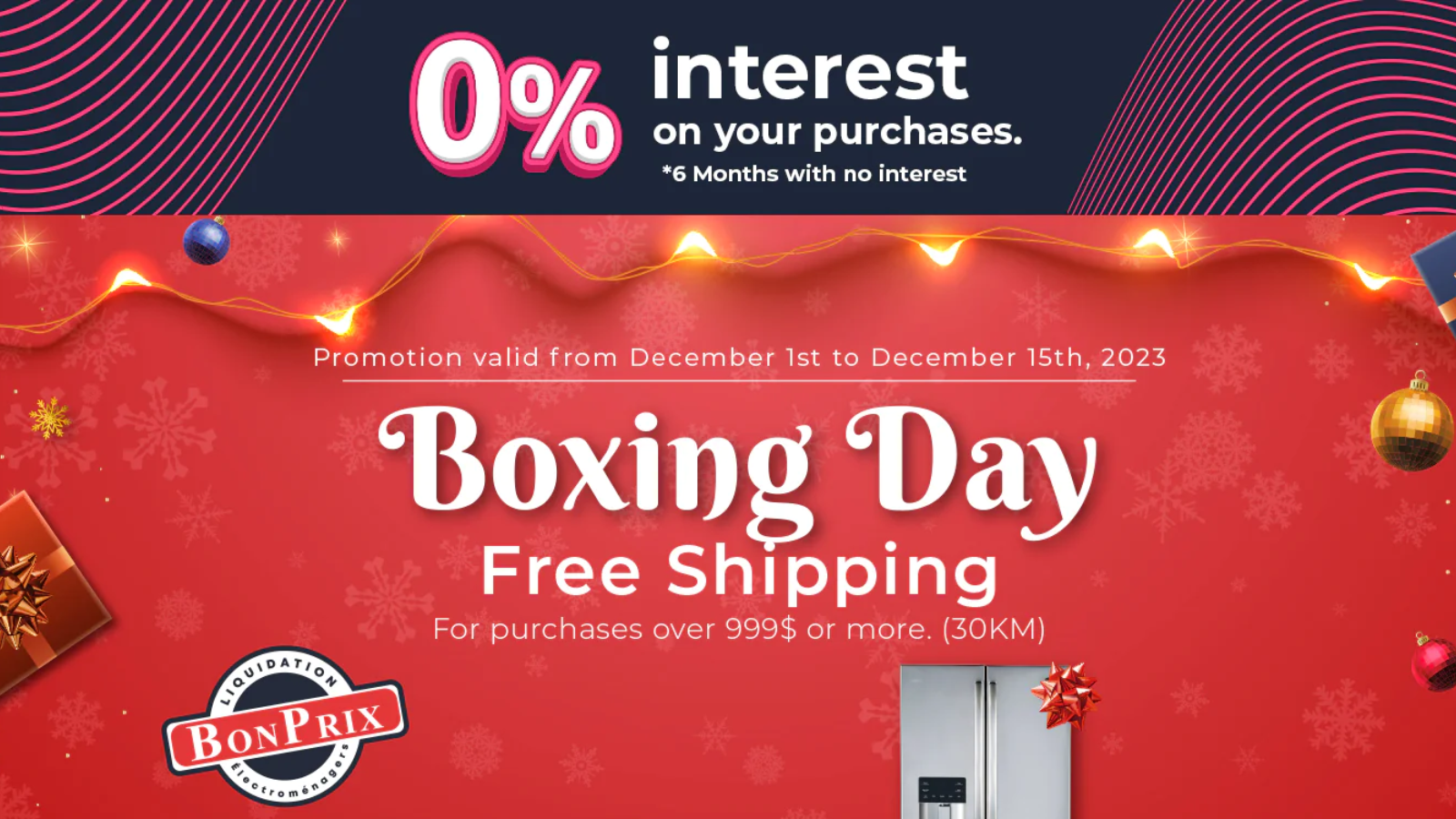 Appliances Boxing Day Promo | allsales.ca