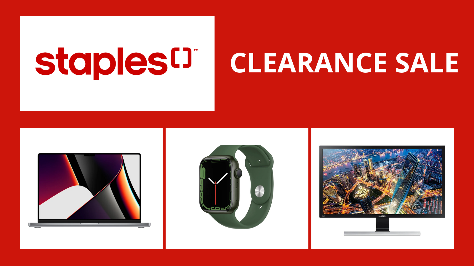 Staples Tech Clearance Sale | allsales.ca