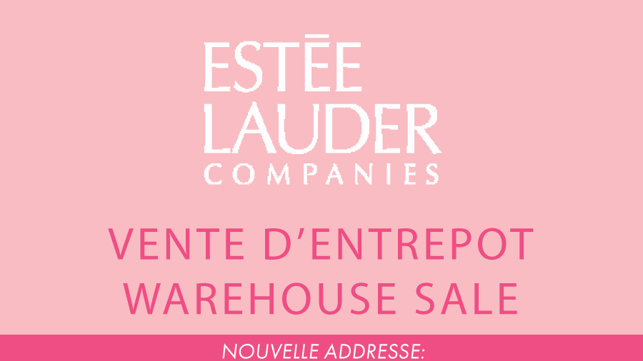 Estée Lauder Companies Warehouse Sale | allsales.ca